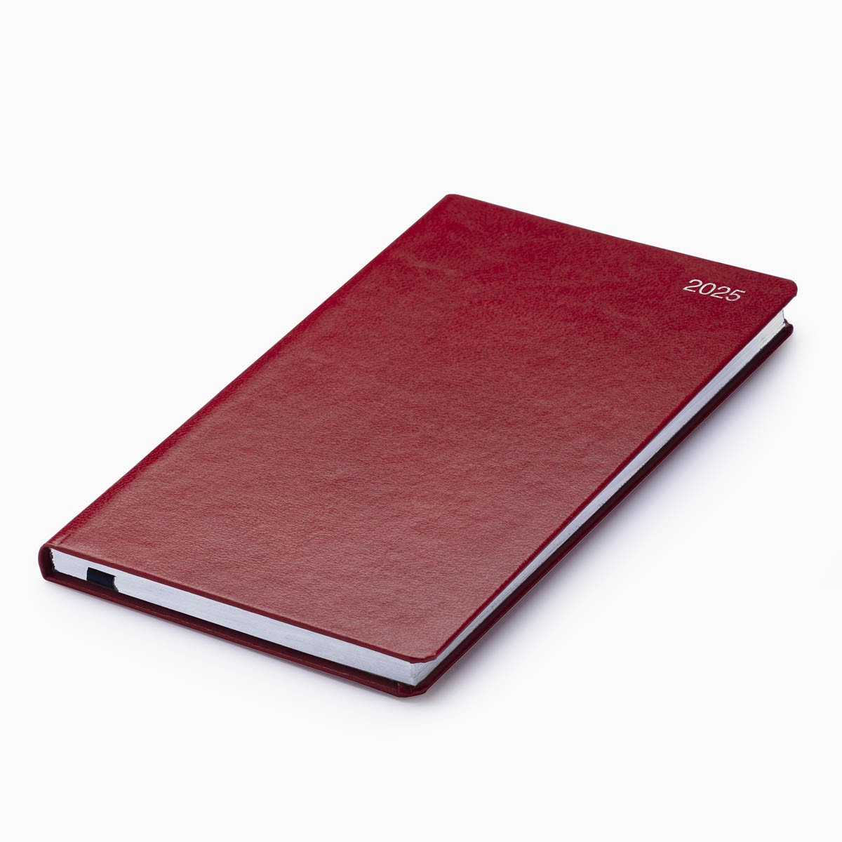 Strata Deluxe Pocket Branded Diary - White Pages 2026 - Rose Calendars
