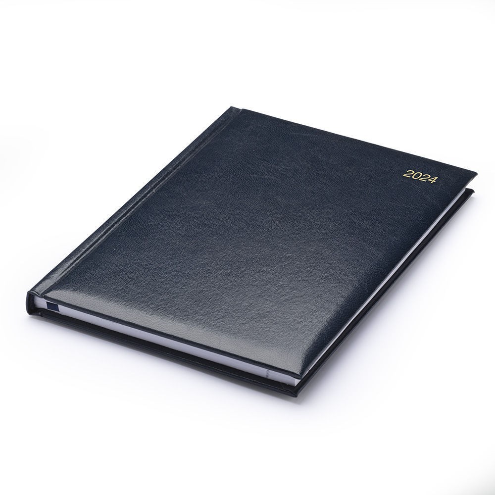 Strata A5 Weekly Diary - White Pages 2024 - Rose Calendars